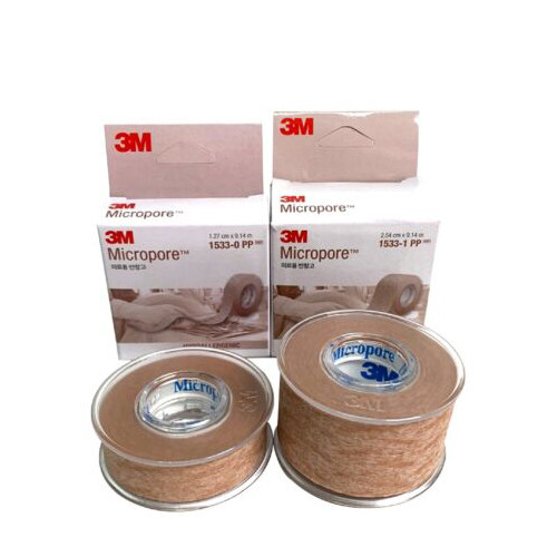 3M Paper Band-aid 2 types Individual Packaging Micropore tape | eBay