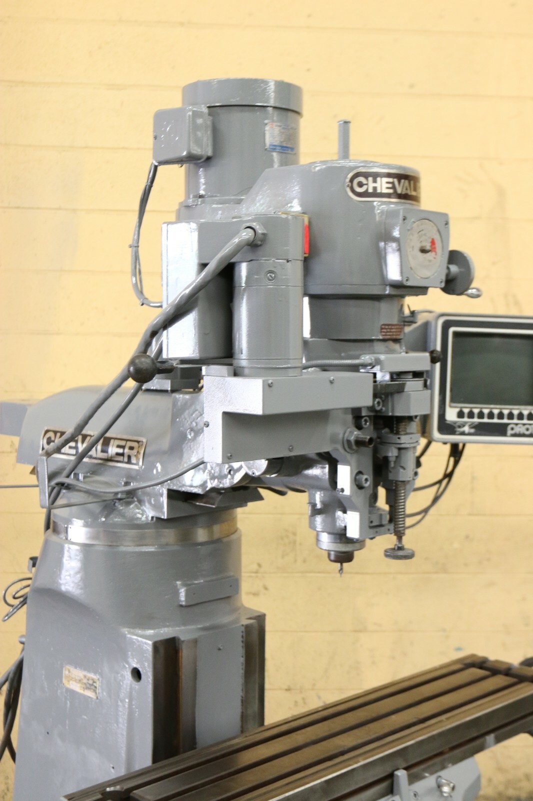 3 HP CHEVALIER VERTICAL MILL WITH CNC PROTO TRAK CONTROLS: YODER #67709 ...