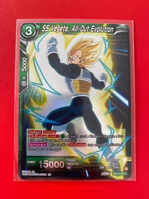 SS Vegeta, All-Out Evolution BT19-082 C FOIL - Fighter's Ambition DBS | eBay Australia