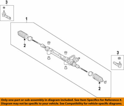 45535-49045 Toyota Boot, steering rack, no.1 4553549045, New Genuine ...