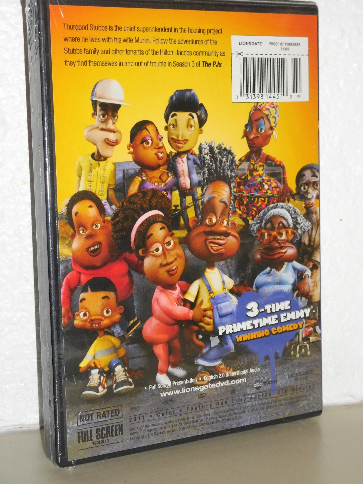 The PJs Season 3 (DVD, 2011) Produced by Eddie Murphy animated comedy ...