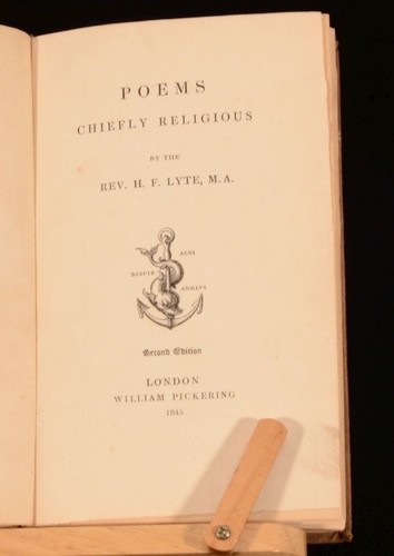 1845 Poems Chiefly Religious H F Lyte Second Edition Pickering | eBay ...
