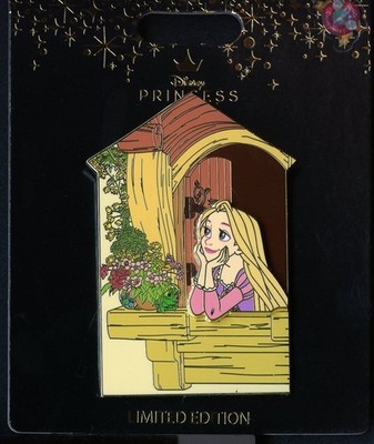 Disney Princess Balcony Series - Tangled Rapunzel Jumbo LE 300 Pin 2024 ...
