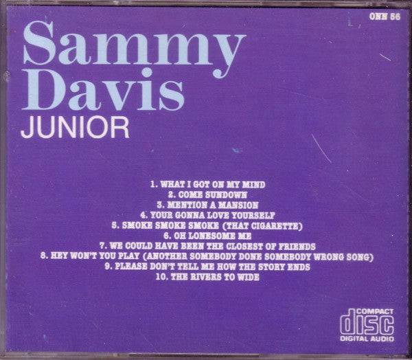 Sammy Davis Jr. - Sammy Davis Junior - Used CD - V5783z | eBay