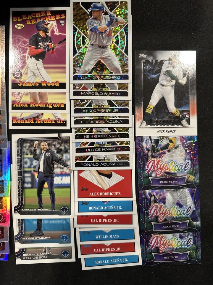 2025 Topps Update Insert Lot (x85) Mystical Bleacher 1st Pitch Kurtz ...