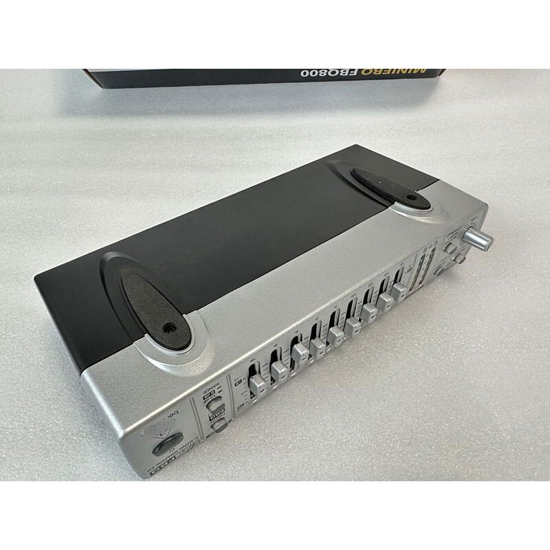 FBQ800 Ultra-compact 9-Band Graphic EQ Equalizer Audio Equalizer ...