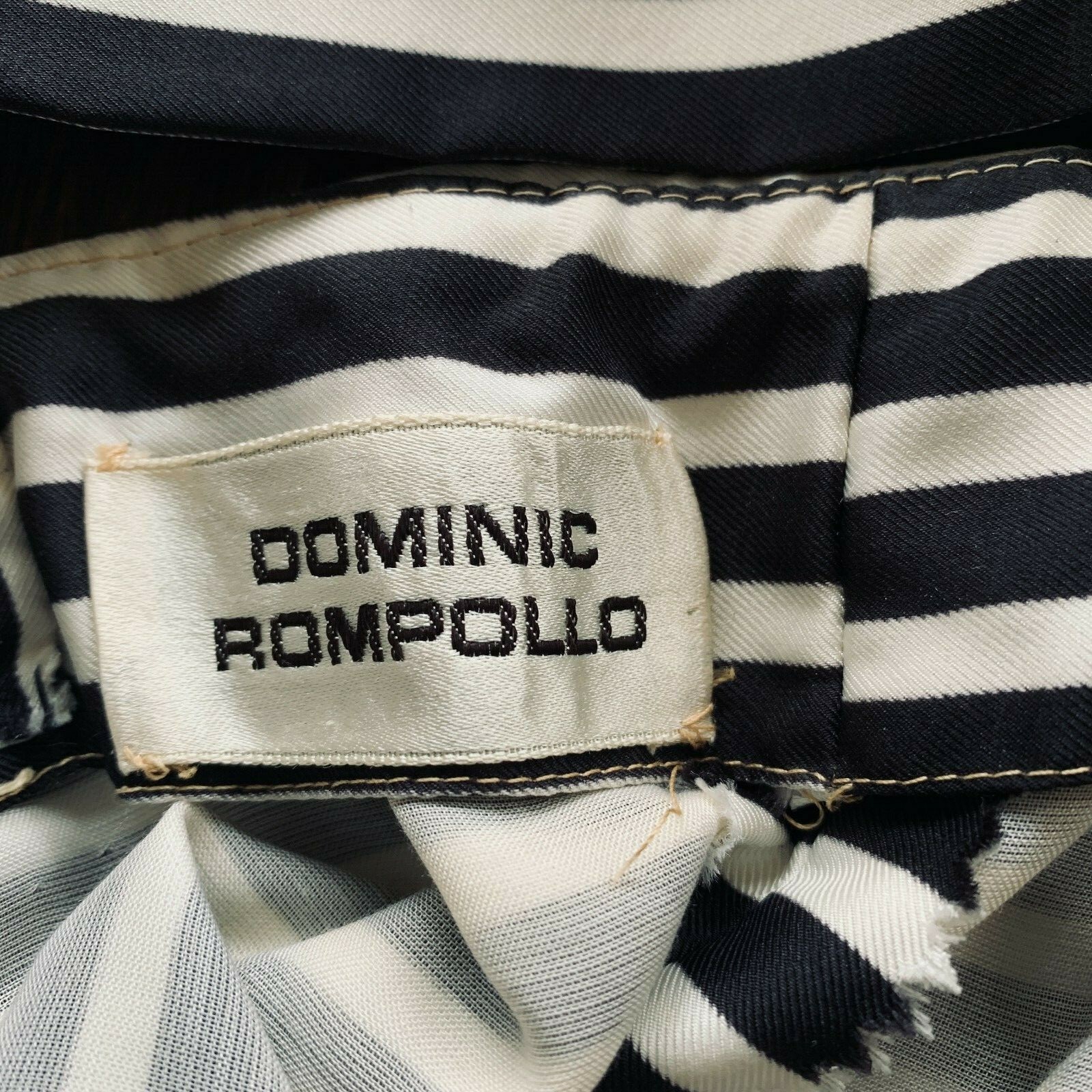 Rare Vintage 70's Dominic Rompollo Polka Dot and Striped Evening Gown ...