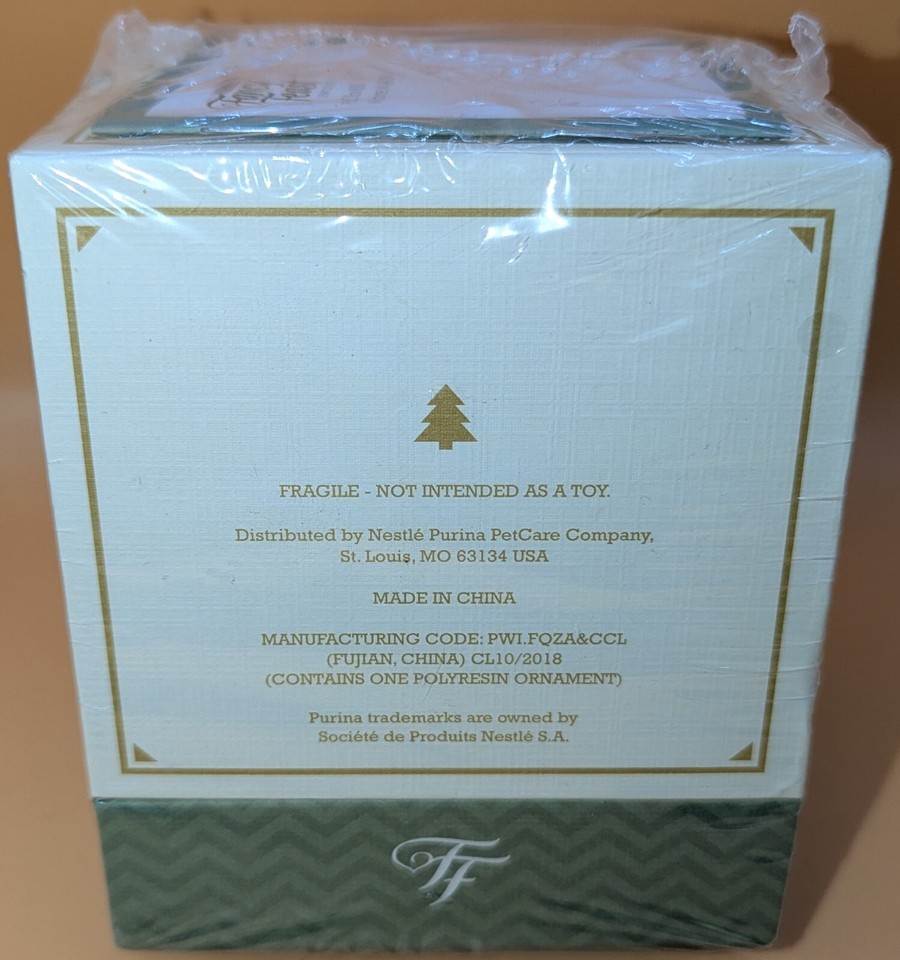 NEW Fancy Feast 2018 Christmas Ornament (Purina) | eBay