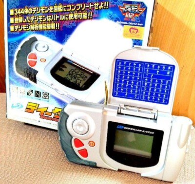 Bandai Digimon Adventure 02 D-Terminal D-3 LCD Game with Box and Manual ...