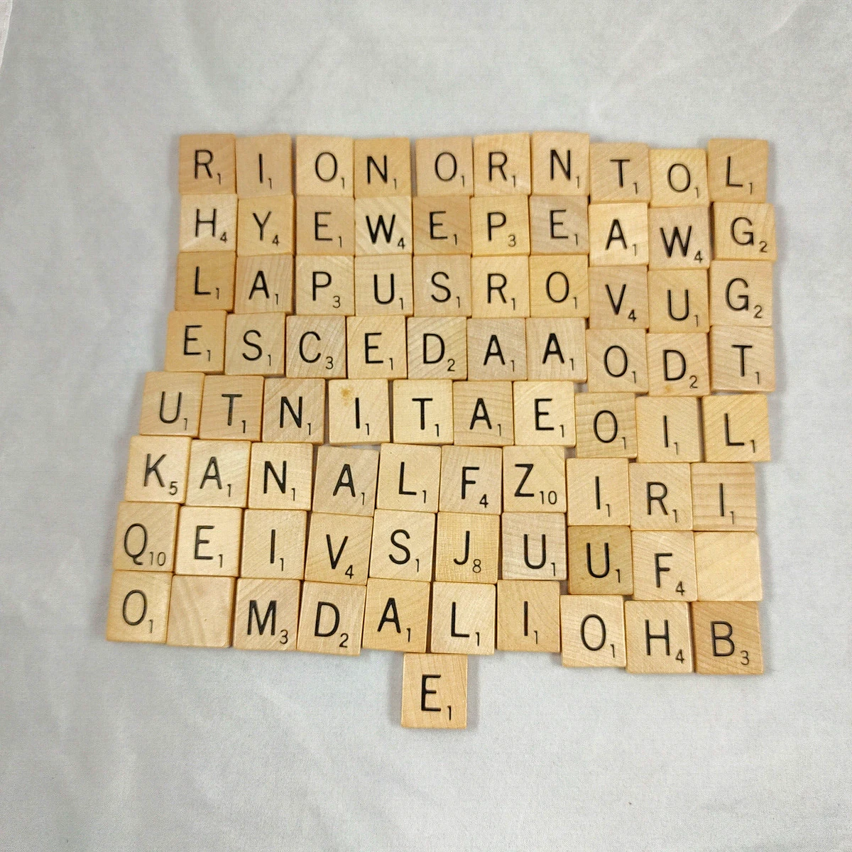 T Scrabble Tiles