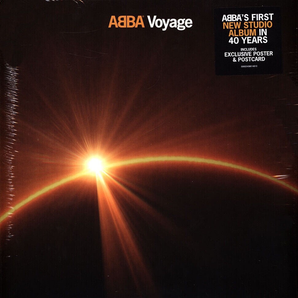 ABBA Voyage Vinyl LP + Postcard + Poster [New & Sealed] | eBay