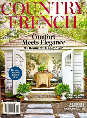 COUNTRY FRENCH MAGAZINE "COMFORT MEETS ELEGANCE" 94 ROOMS WITH EASY ...