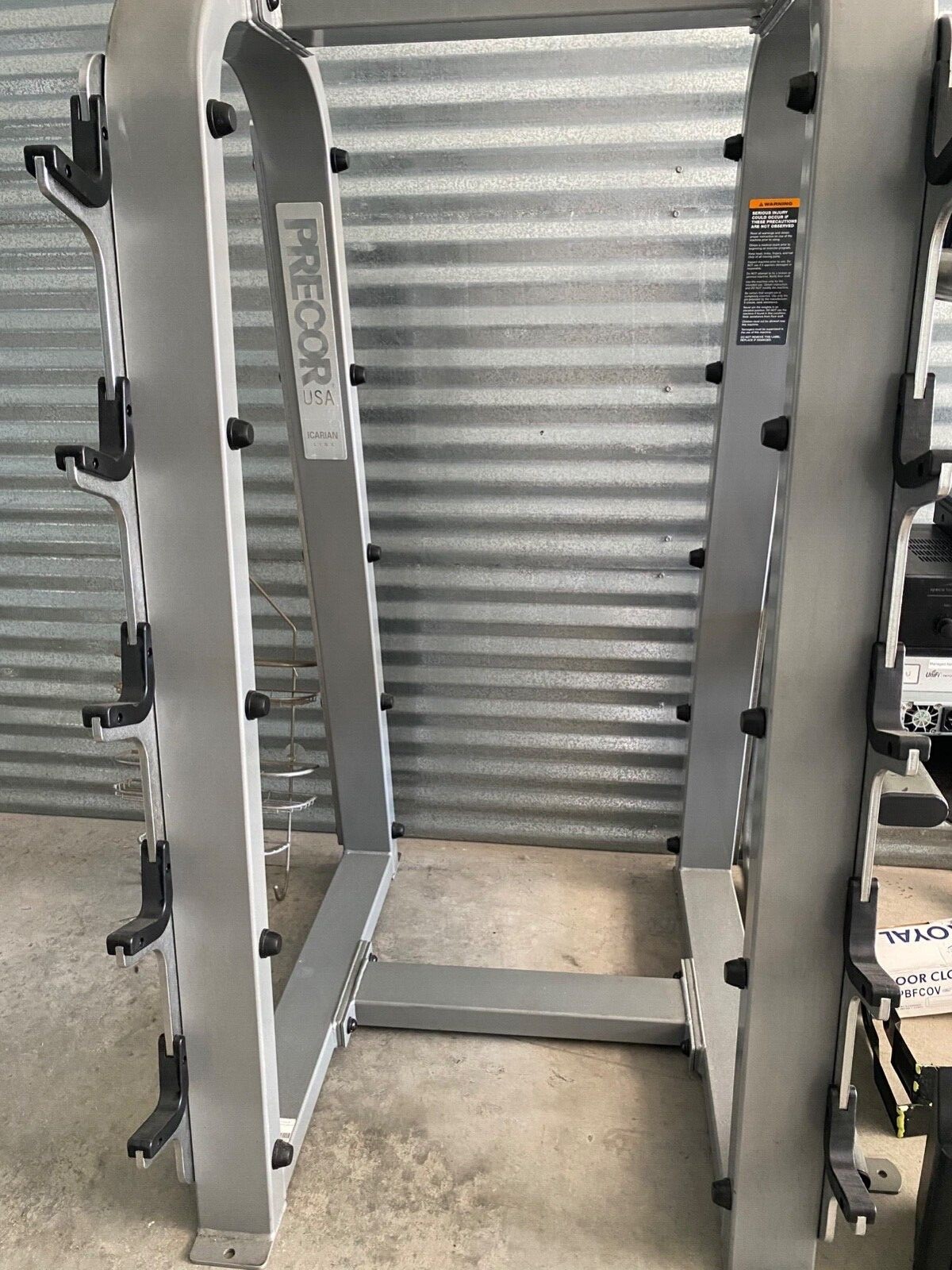 Precor Icarian Line Commercial Barbell Rack - SHIPPING NOT INCLUDED | eBay