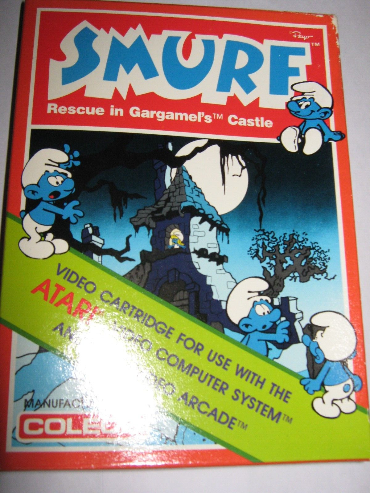 Smurf: Rescue in Gargamel's Castle Atari 2600 - Prix - Photo - Présentation