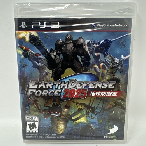Earth Defense Force 2025 (Sony Playstation 3 PS3) Brand New Sealed ...