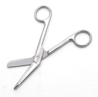 Stainless steel gauze scissors bandage elbow thread removal medical ...