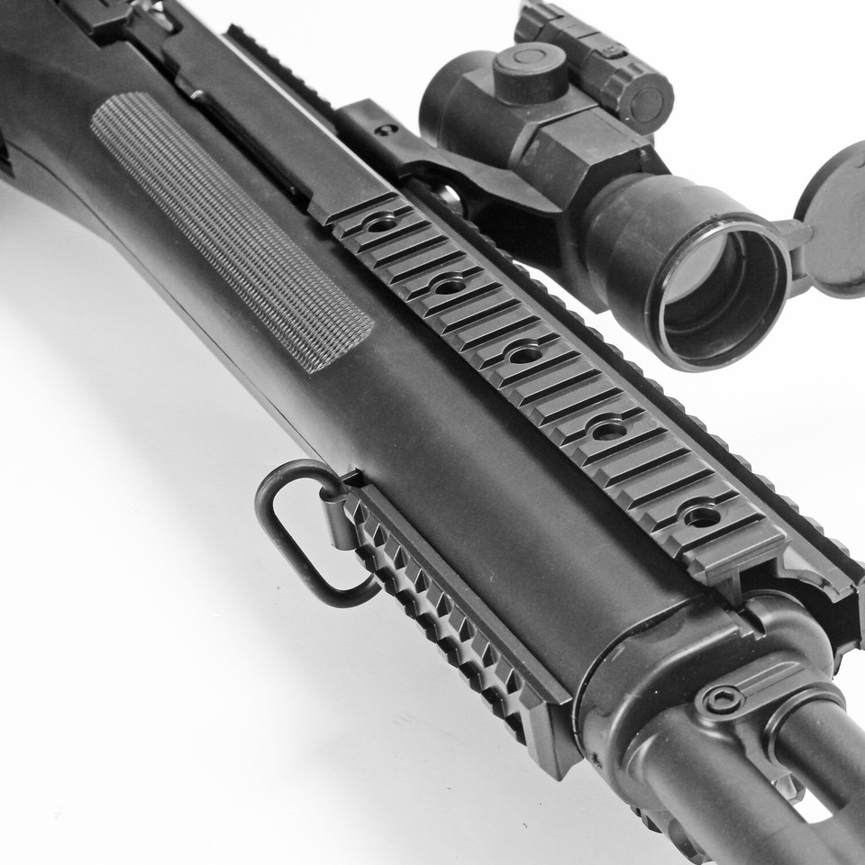 BBTac Airsoft Gun Sniper Rifle Spring Loader M160 with Red Dot Scope ...