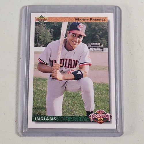 Manny Ramirez Rookie Card #63 – Cleveland Indians OF – 1991 Upper Deck ...