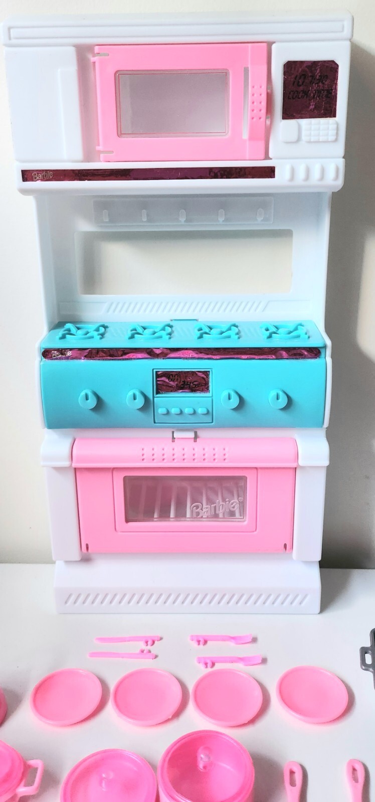 Barbie Home Kitchen House Playset 90s Stove Oven Home Cook Accessories ...