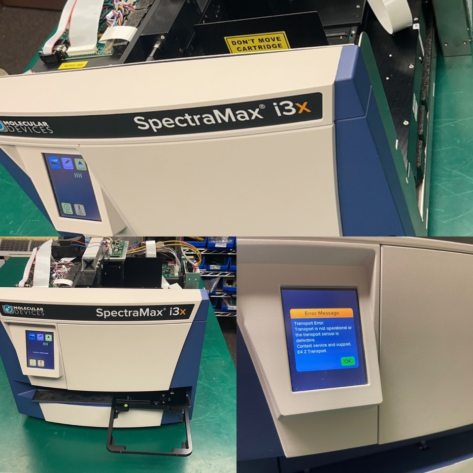 Molecular Devices SpectraMAX M5 M3 i3X i3 Microplate Re Repair & PM ...