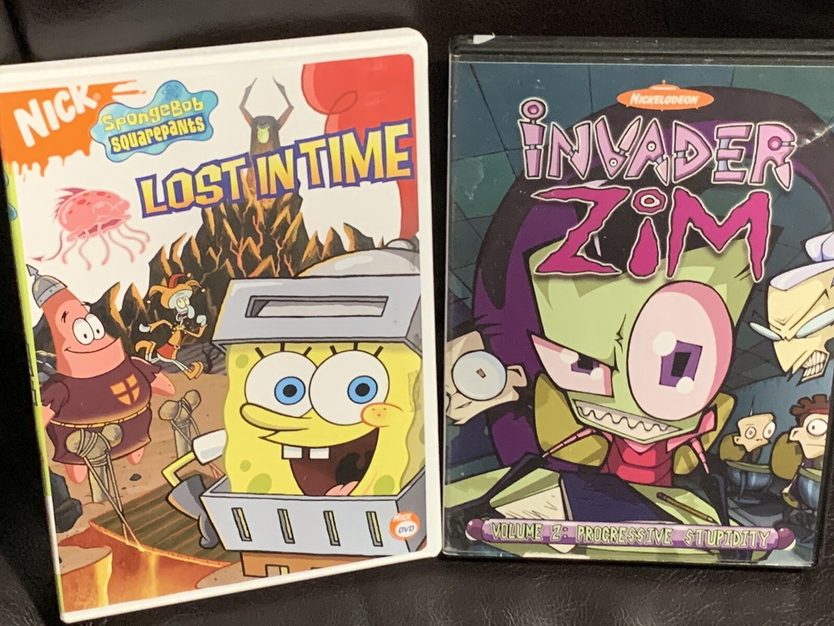 Spongebob Lost In Time Dvd
