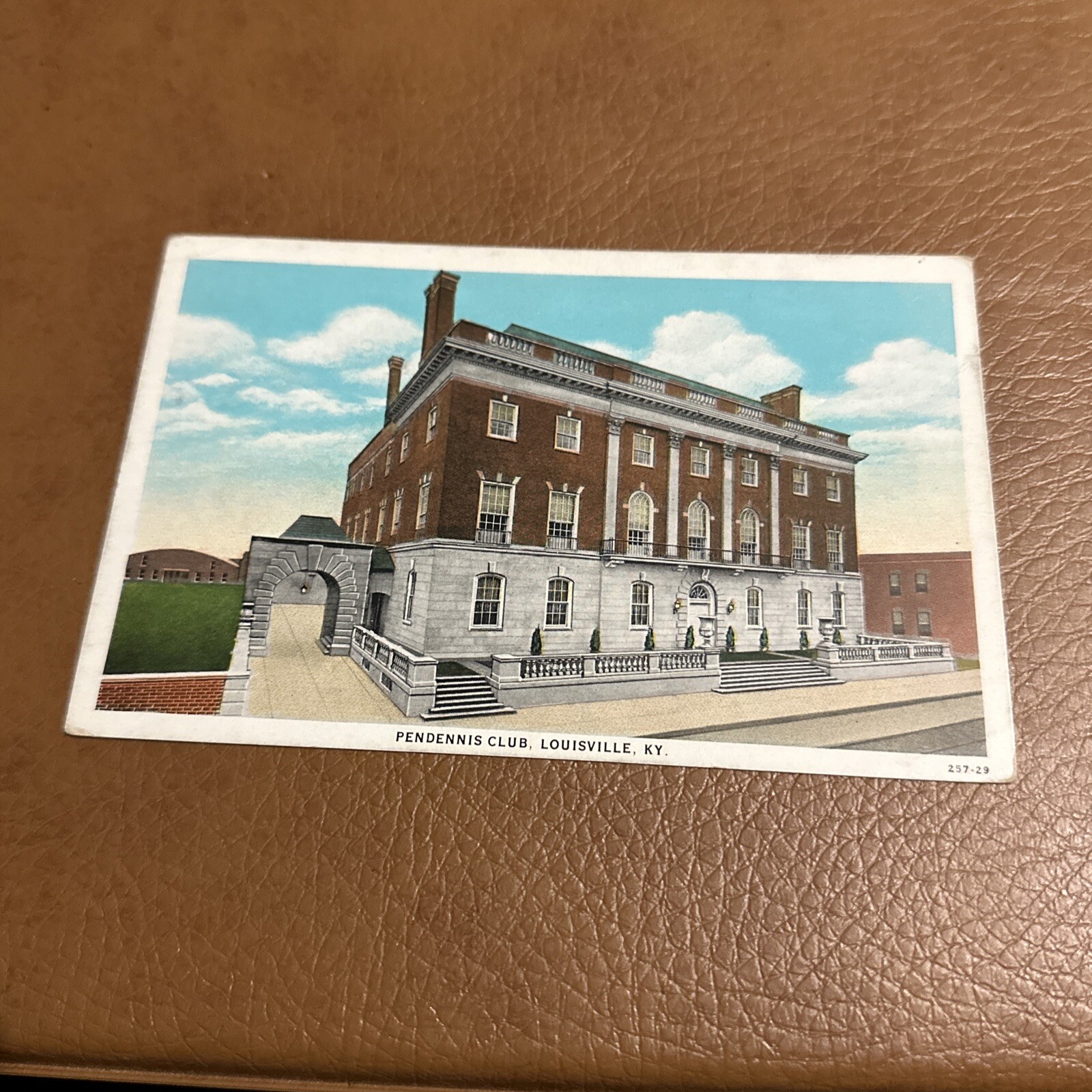 Vintage Pendennis Club Louisville, KY. PostCard | eBay