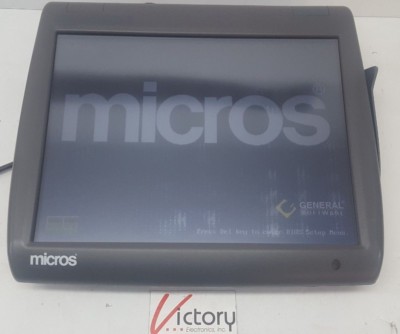 Used Micros Workstation 5 System Unit(400814-001)Touch Screen-W/Windows ...