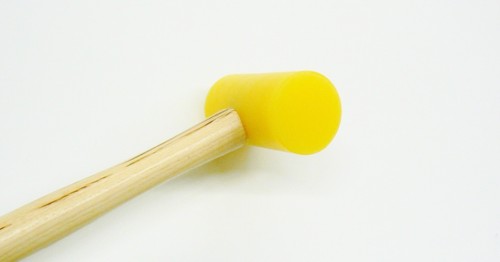 Yellow Plastic Mallet 1-1/4x3" Non Marring Jewelry Making Hammer 4oz ...