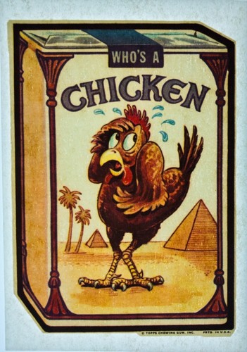 Original Vintage Who’s A Chicken Cigarettes Iron On Transfer | eBay