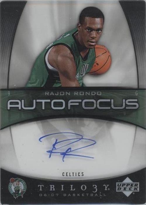 2006-07 Upper Deck Trilogy - Auto Focus Rajon Rondo #AF-RR (AU, RC) for ...