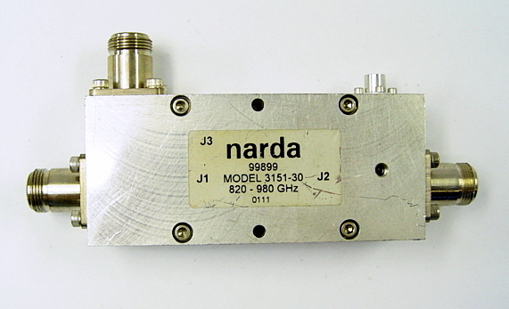 Narda 99899 Model 4151-30 Directional Coupler 820-980 MHz for sale ...