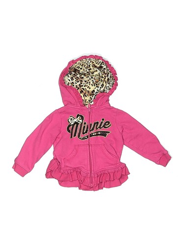 Disney Store Girls Pink Zip Up Hoodie 9 Months | eBay