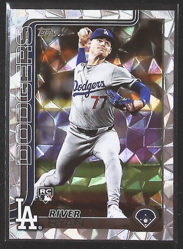 2025 Topps River Ryan Diamante Foil #273 Los Angeles Dodgers | eBay