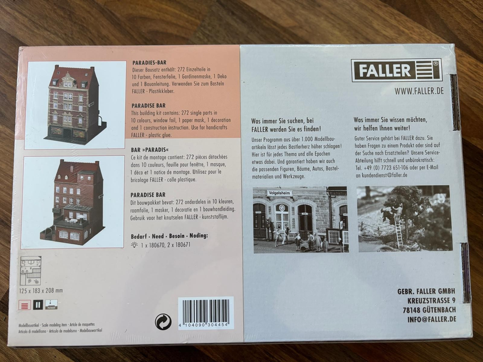 Faller H0 130445 Paradies Bar | eBay.de