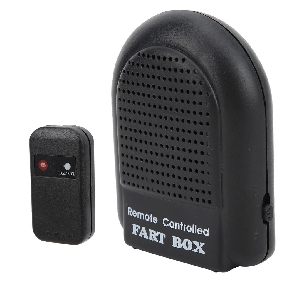 Electronic Fart Box Machine Remote Controlled Prank Joke Fun Fart ...