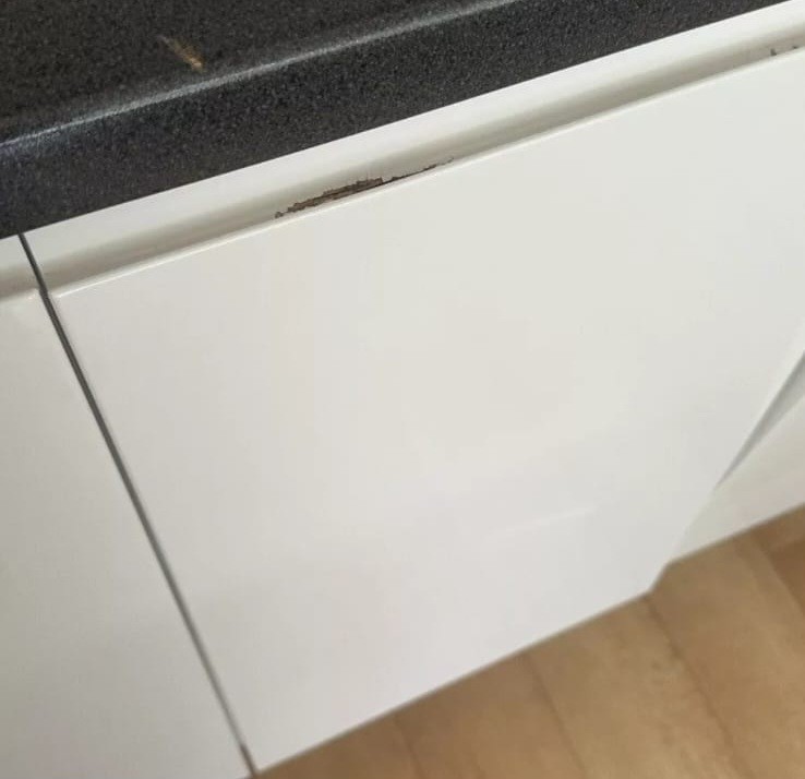 Handleless Kitchen DOORS ONLY: Gloss White | eBay UK