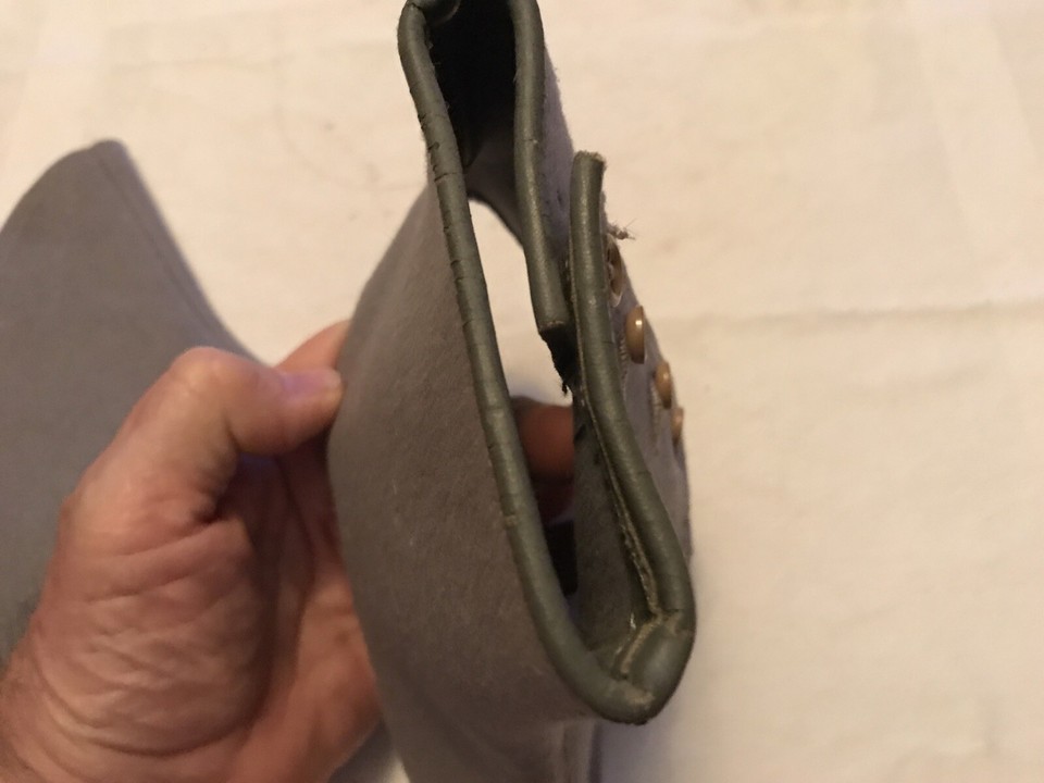 1800’s Vintage Grey Felt Edwardian Victorian Spatterdashes “Spatts” | eBay