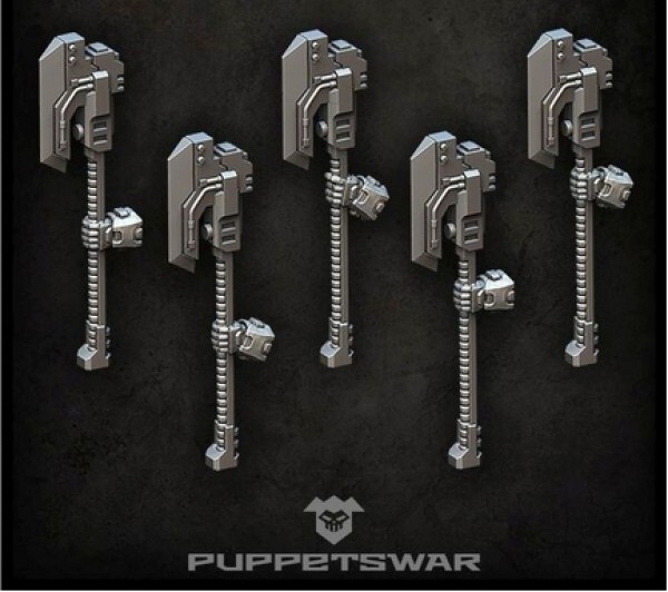 Puppetswar X079 Great Axes [Left] (Conversion Bits) Weapons with Hands ...