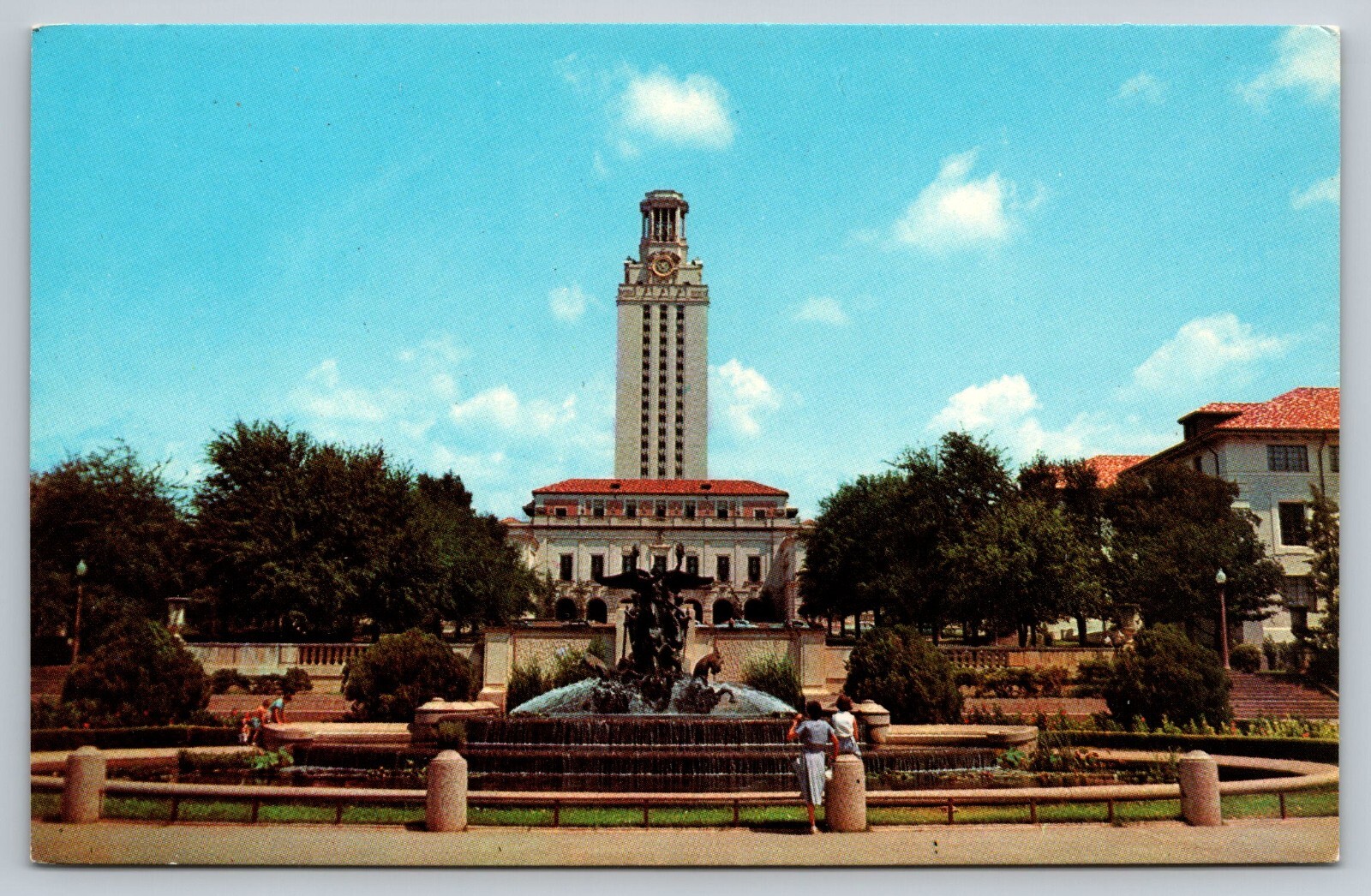 Austin Texas Main Building University of Texas Postcard | eBay