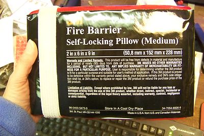 new 3M SLP-Medium Fire-Barrier Self-Locking Pillow | eBay Australia
