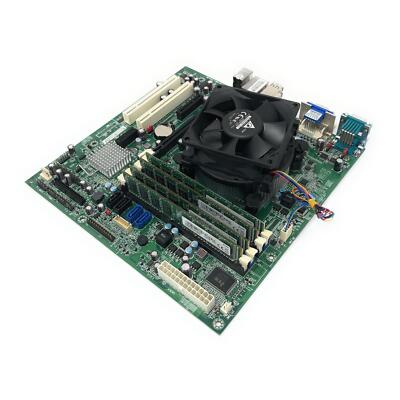 2G Bundle Mainboard mATX + CPU Intel Quad Core 4x 3,1 GHz + 8GB RAM ...