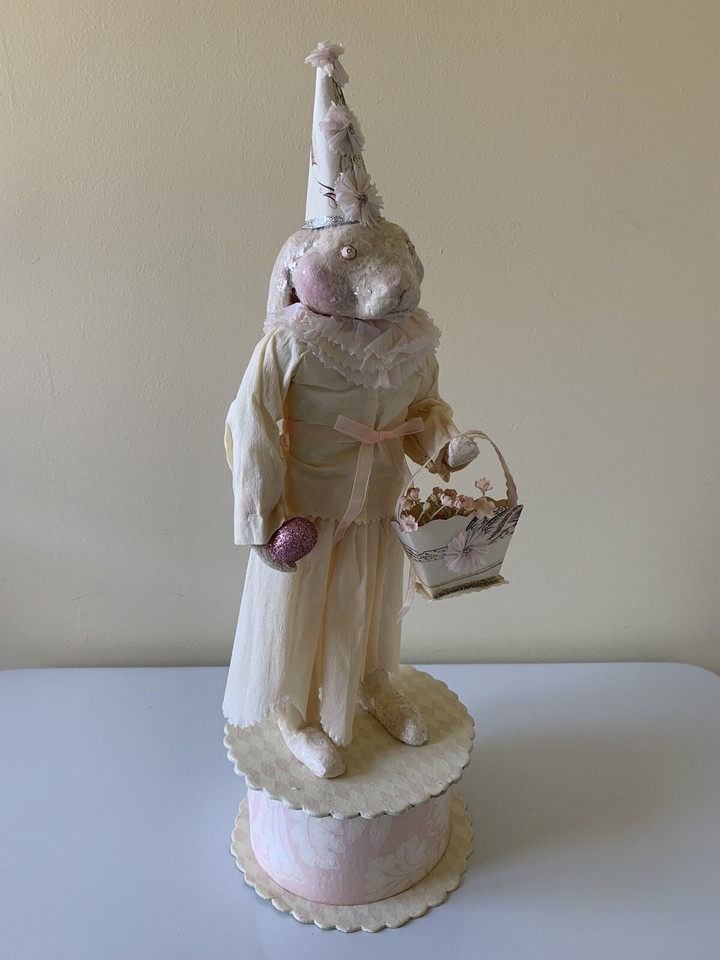 Dee Foust for Bethany Lowe / Easter Bunny Rabbit GIRL / ~* 18" TALL ...