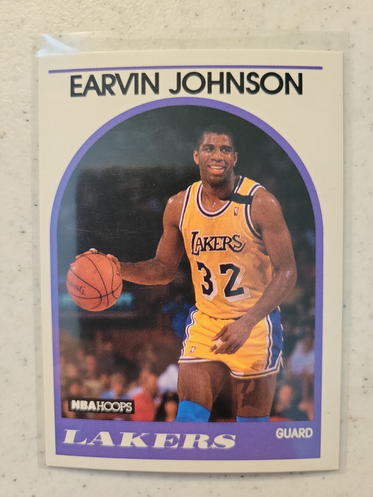 1989-1990 NBA Hoops #270 Earvin Magic Johnson - Los Angeles Lakers ...