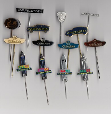 KARMANN Mobil Car Logo pin badge VW Auto Anstecknadel | eBay UK