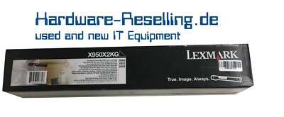 Lexmark X950X2KG Uno Nero Extra High Yield Cartuccia Toner per X950 ...