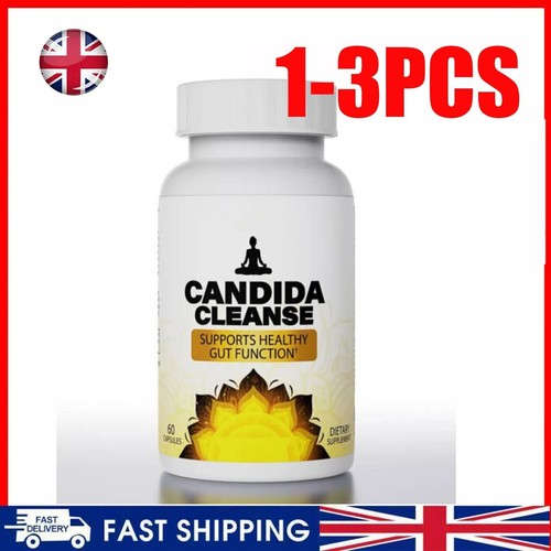 NEW Candida Cleanse - Gut & Colon Support (60 Capsules) - for Men ...