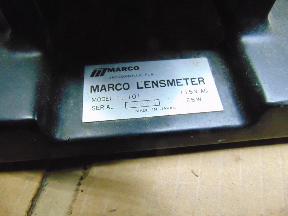 Marco 101 Manual Lensometer | eBay