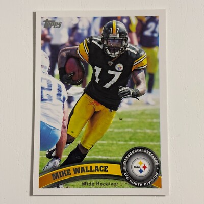 2011 Topps - #436 Mike Wallace - STEELERS - BUY 2 GET 2 FREE | eBay