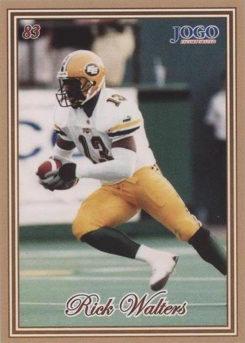 2001 Jogo CFL - Rick Walters #83 for sale online | eBay