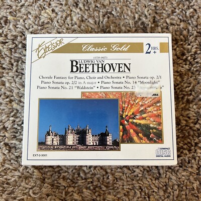 Beethoven: Ludwig Van Beethoven - Excelsior Classic Gold (2-Disc CD Set ...